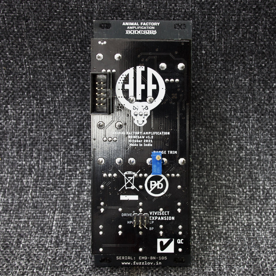 Eurorack: Bonesaw State-Variable Filter – Animal Factory Amplification