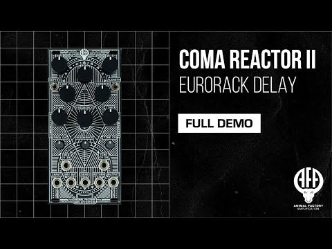 Eurorack: Coma Reactor 2 - Textural Delay Module – Animal Factory ...